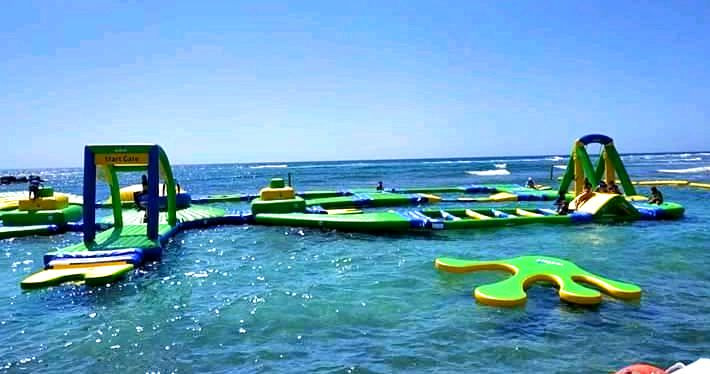 Buen Viaje a Cuba - Parque Acuático Inflable, nuevo atractivo en el ...